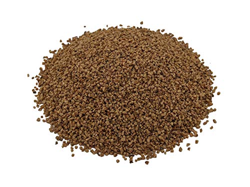 Premium Ground Walnut Shell Media Grit Size 12/20-5 lbs/2.3 kg - Medium Grit Walnut Shells for Tumbling, Blasting or Vibratory Use