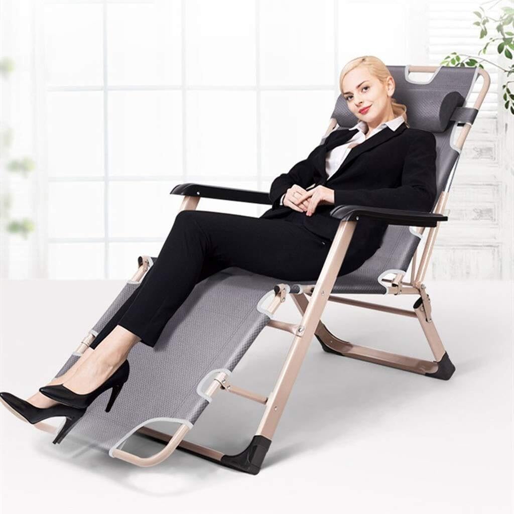 QYMLSH Lay Flat Beach Chair Sun Lounger Folding Zero Gravity Armchair Chairs Outdoor Adjustable Tanning Recliner Lounge Chairs for Deck Patio Beach Yard Sturdy Max Load 150KG with Adjustable Backrest