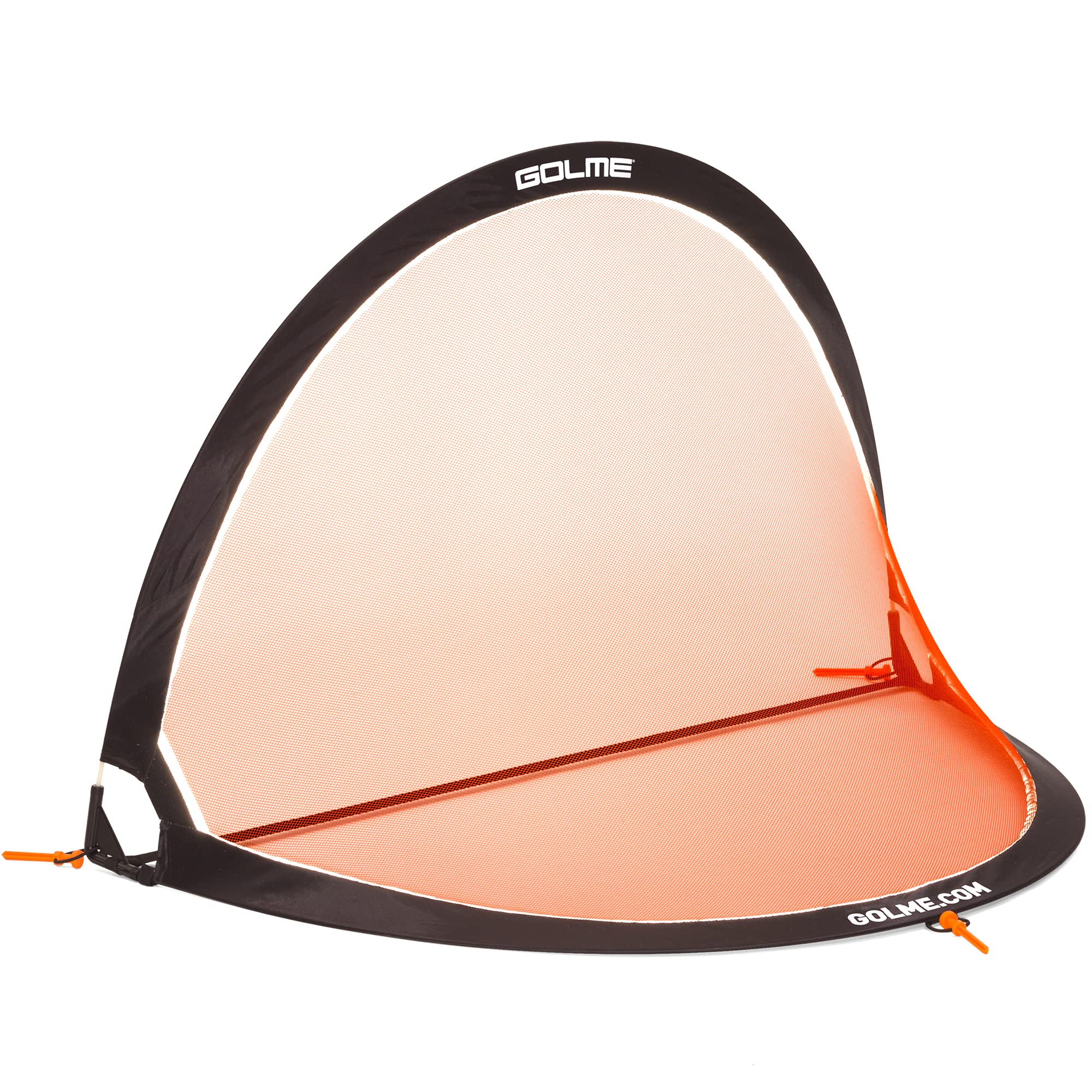 GOLME PRO Pop Up Soccer Goals - Set of 2 Portable Folding Soccer Goal Nets with Carrying Bag - 4 Feet