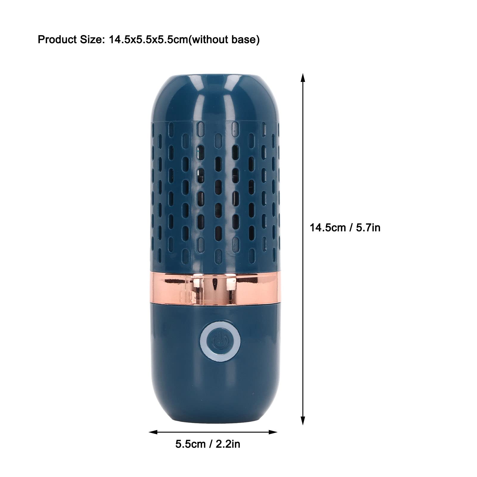 Nikou Fruit and Vegetable Cleaning Machine, Portable Cleaning and Cleaning Fully Automatic Food Purifier for Cleaning Fruit Rice Meat,USB Charging