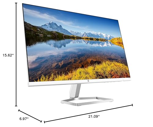 HP M24fwa 23.8-in FHD IPS LED Backlit Monitor with Audio White Color