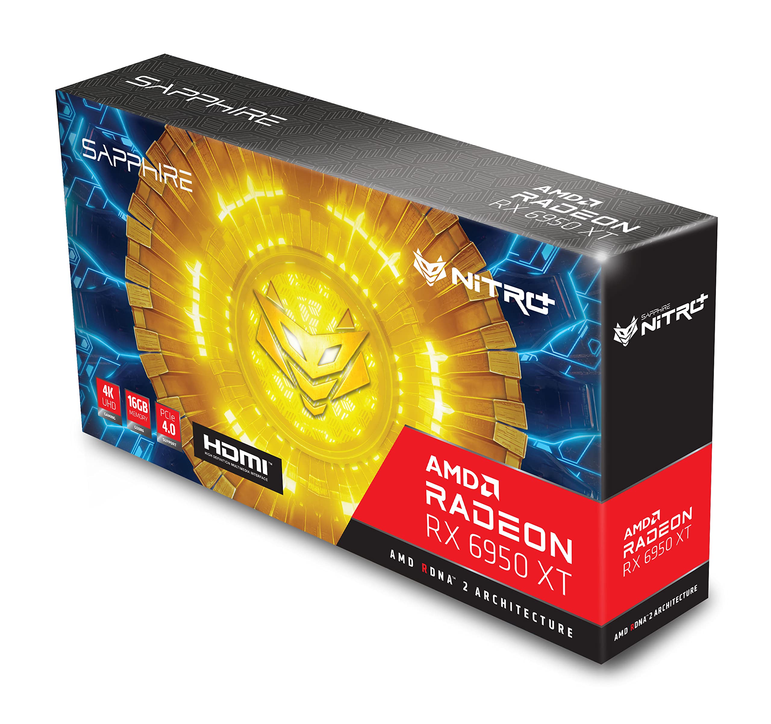 Sapphire 11317-02-20G Nitro+ AMD Radeon RX 6950 XT Gaming Graphics Card with 16GB GDDR6, AMD RDNA 2
