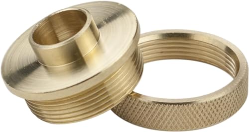 POWERTEC 71166 Short Shank Guide Bushing and Nut, 5/8-Inch