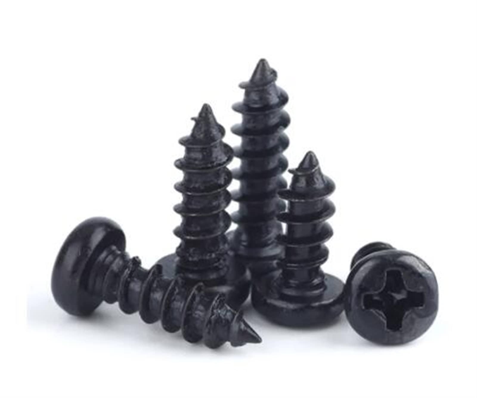RORUN Wood Screws Laptop Tapping Screws Glasses Cross Round Head Wood Screws
