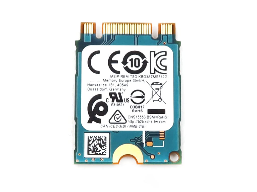 Solid State Drive 35PK2 035PK2 TW-035PK2 Compatible Replacement Spare Part for Toshiba BG3 KBG30ZMS256G 256GB Triple-Level Cell M.2 2230 NVMe PCI Express 3.0 x2 SSD