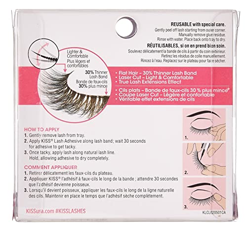 Kiss Lash Couture Luxtensions Royal Silk (Pack of 2)