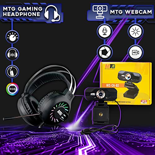 TechMagnet Gaming Desktop PC, Intel i5 4th Gen, Zeus Pro 4, GT 1030, 16GB RAM ARGB, 256GB SSD + 2TB HDD, RGB Front Panel 385 Patterns, RGB Kit, Win 10 Pro (Renewed)