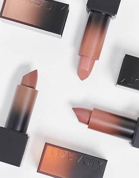 HUDA BEAUTY Power Bullet Cream Glow Hydrating Lipstick Rajah