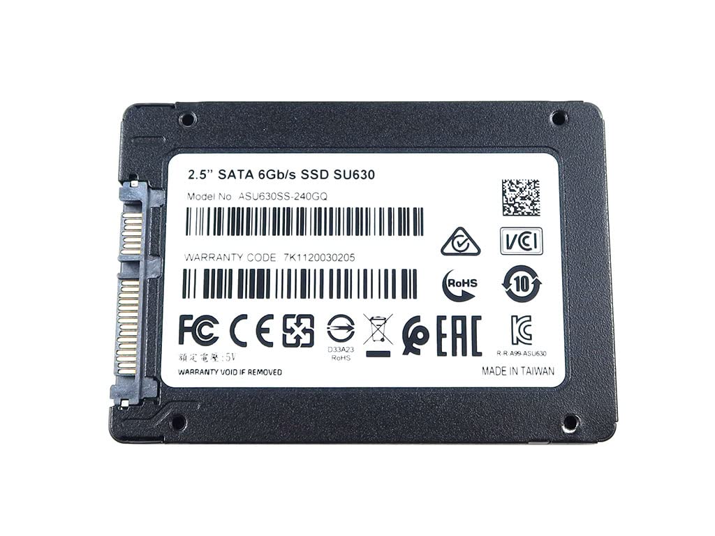 Solid State Drive ASU630SS-240GQ Compatible Replacement Spare Part for Adata Ultimate SU630 ASU630SS 240GB 2.5 inch QLC SATA 6Gb/s Internal SSD