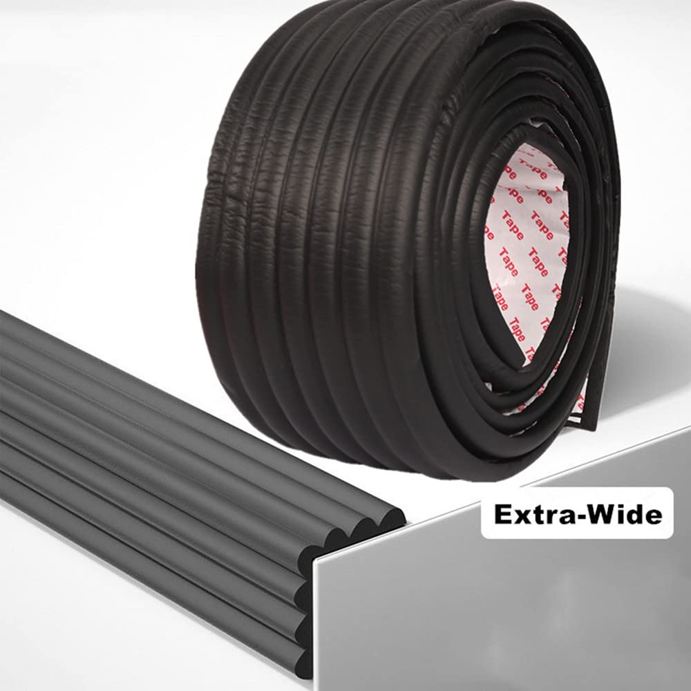 Nisorpa 3 Pack 3 in Soft Foam Edge Protector 6.5ft Baby Proofing Edge Guards Anti-Collision Strip with Adhesive Tapes for Sharp Edges,Table, Fireplace