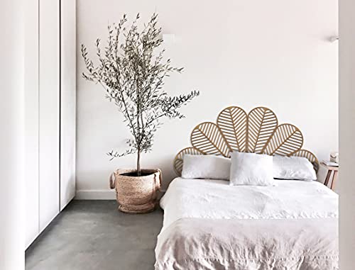 Wooden Art Headbord - All sizes - Natural Wood - Handmade - Home Decor - Bed Board - Bed Frame - Arch Headbord (USA - Olimp. Queen 167 x 83,5 cm (65.74" x 32.87"))