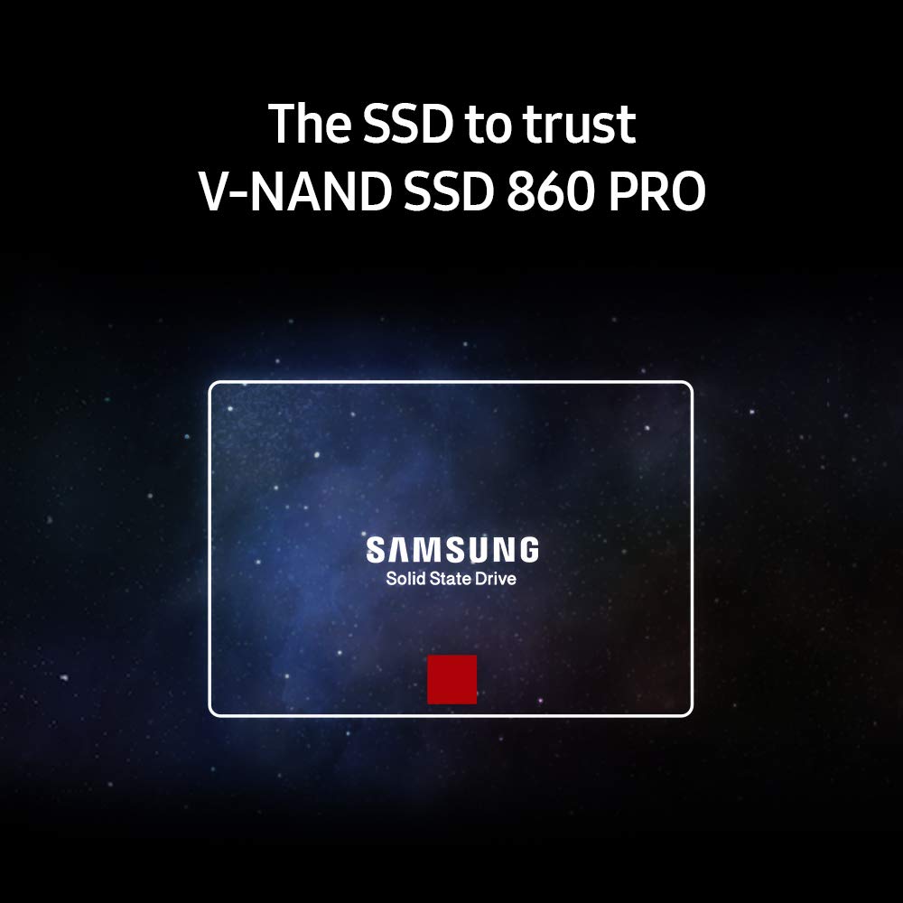 Samsung 860 PRO 4TB 2.5 Inch SATA III Internal SSD (MZ-76P4T0BW)