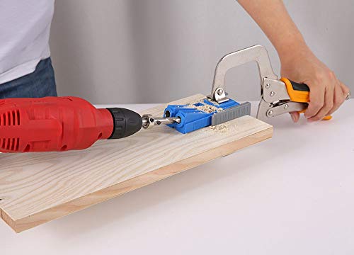 Workmates Spliceable Pocket Hole Jig/Pocket Hole Jig kit with 9 inch clamp/two hole pocket screw jig
