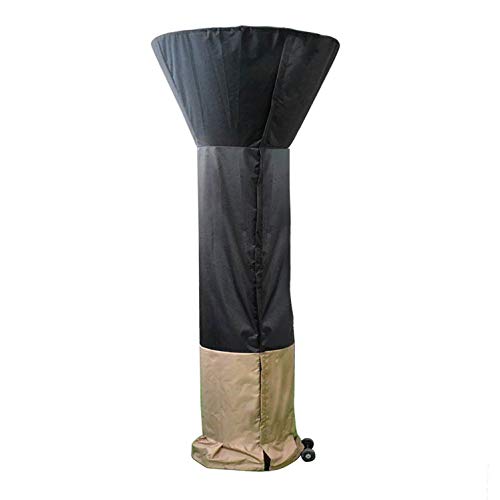 ProHome Direct Patio Heater Cover for Home Outdoor Stand Up Round Dome Heater, Weather Resistant Material, 33" D x 84" H