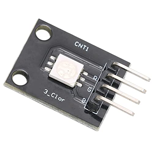 PWM RGB SMD LED Board Module 3 Colour Light ABS Low Power Consumption PWM Modulator DIY Electronic Kit PCB 5V KY 009