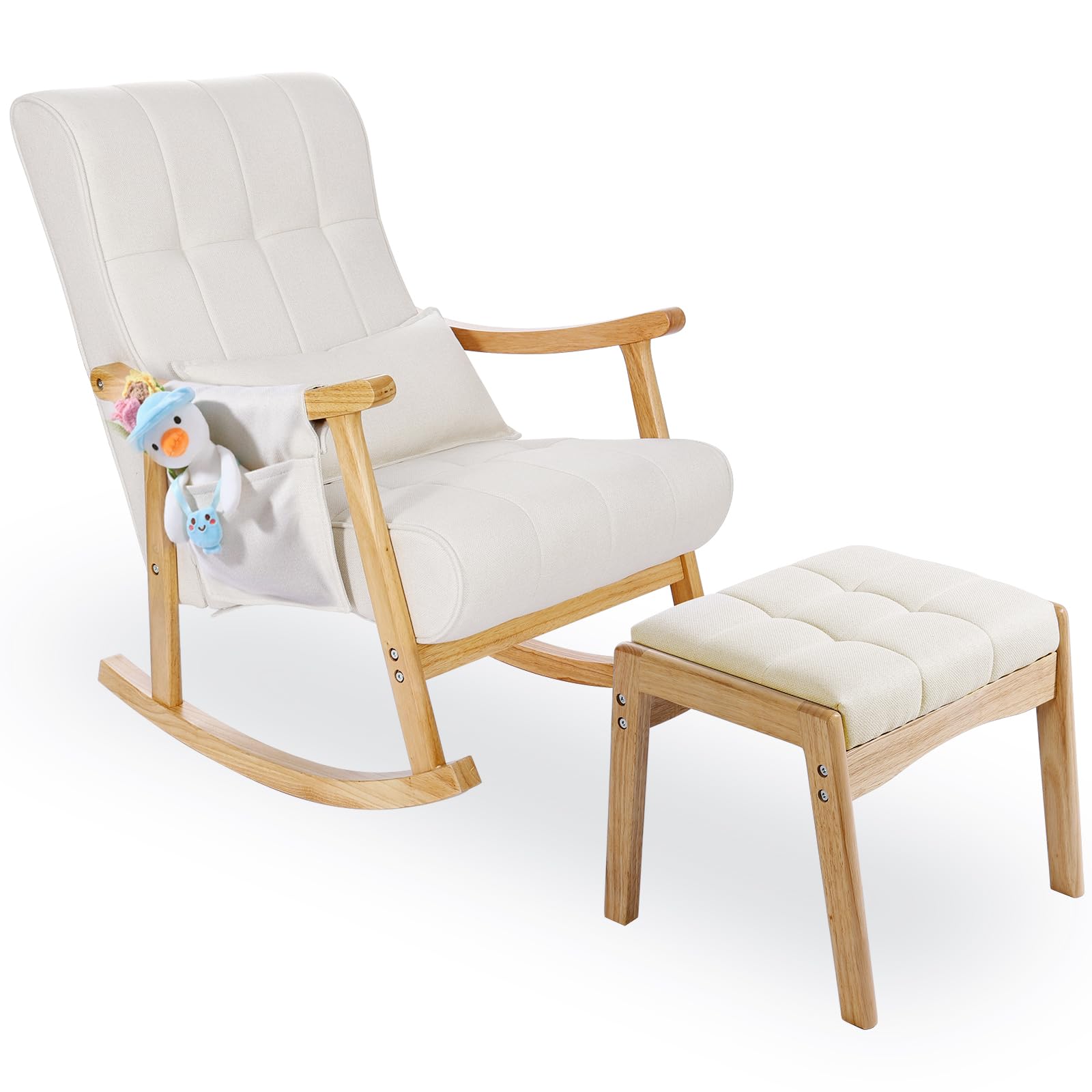 NOBLEMOOD Nursery Rocking Chair