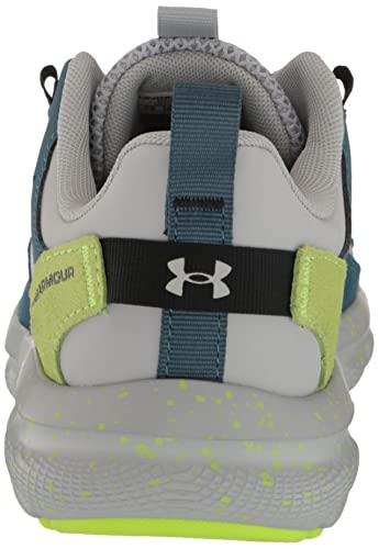 Under Armour Men's Charged Verssert Speckle Running Shoe, (103) Mod Gray/Lime Surge/Black, 10.5
