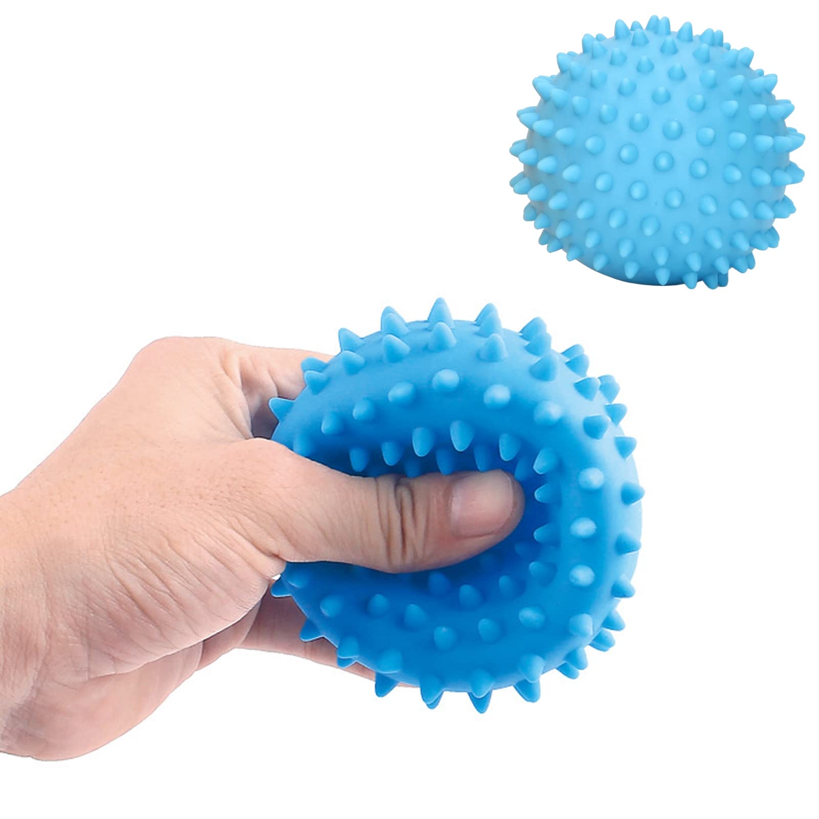Qinlorgo Toddler Balls, Motor Skills 3 Pieces Baby Ball Set for Home for Training for 6 Months