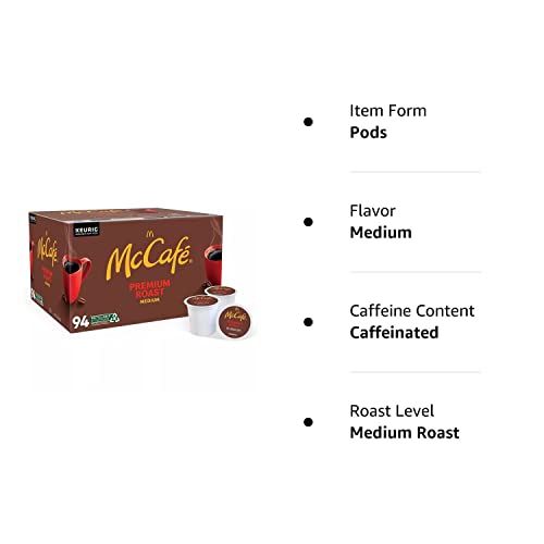 McCafe Premium Roast K-Cup Coffee Pods (94 Count)