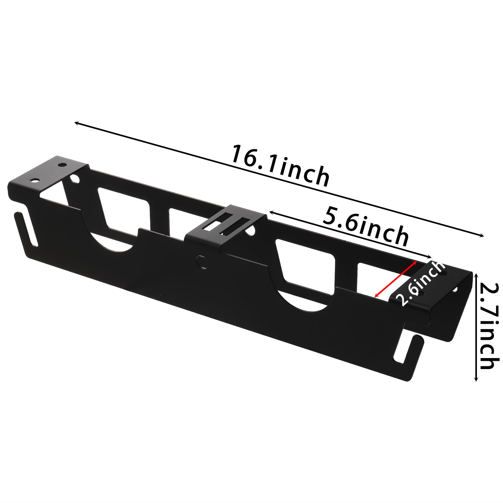 SOUJOY Angle Grinder Holders, 4 Bay Angle Grinder Stand, 2 Pack Polisher Power Tool Racks, Garage Wall Mount Bracket for Angle Grinders, Cutters, Screwdriver