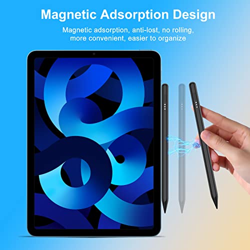 Stylus Pen for iPad (2018-2023),10mins Charge, Palm Rejection, Tilting Detection, iPad Pencil 2nd Generation Compatible with Apple iPad Pro 11/12.9 inch, iPad Mini 6/5, iPad Air 5/4/3, iPad 10/9/8/7/6