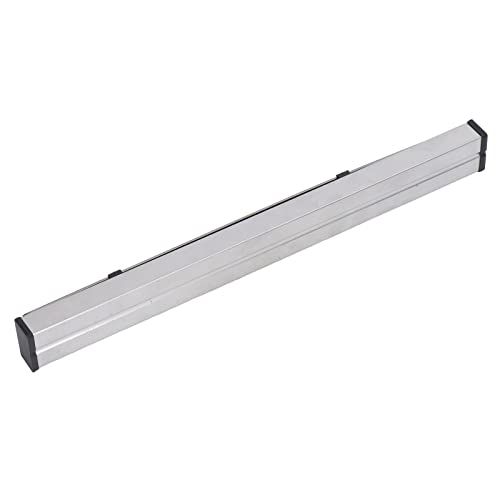 RvSky Magnetic Tool Holder 1 Side Heavy Duty Kitchen Knives Organizer Bar Strip FH1‑300 Silver 300mm Magnetic Tool