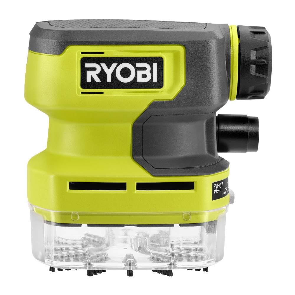 Ryobi USB Lithium Desktop Vacuum Kit with Battery and Charger, Green, FVH67K