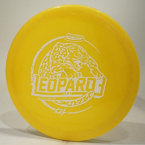 Innova Leopard3 (G Star) Fairway Driver Golf Disc, Pick Weight/Color [Stamp & Exact Color May Vary] Yellow 159 Grams or Less