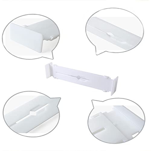 TJLSS Retractable Adjustable Stretch Plastic Drawer Divider Organizer Storage Partition Board Multi-Purpose Diy Home Office ( Color : E )