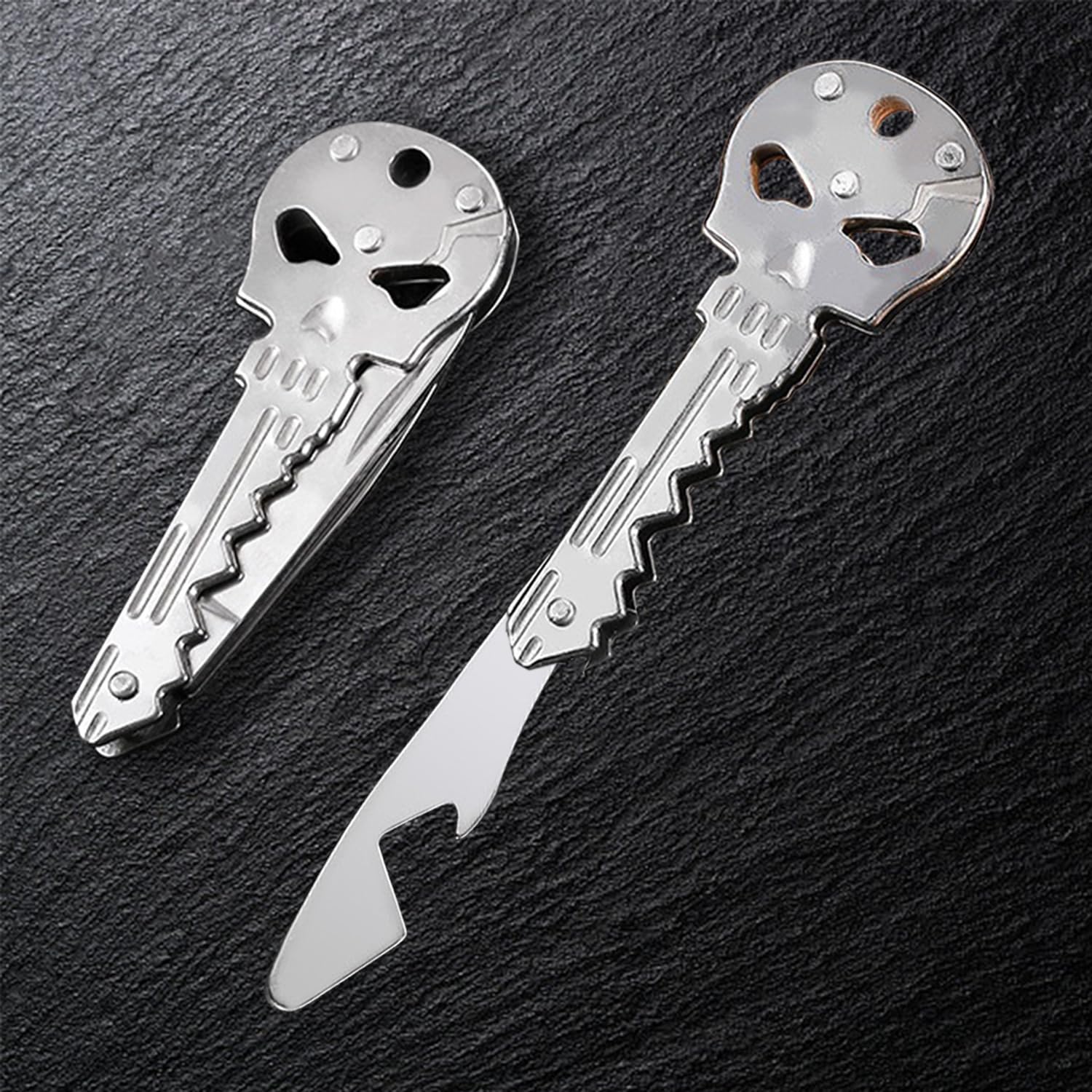 VIFUNCO Bottle Opener for Men/Stainless Steel tool/EDC Gadgets for Camping, Gifts for Dad