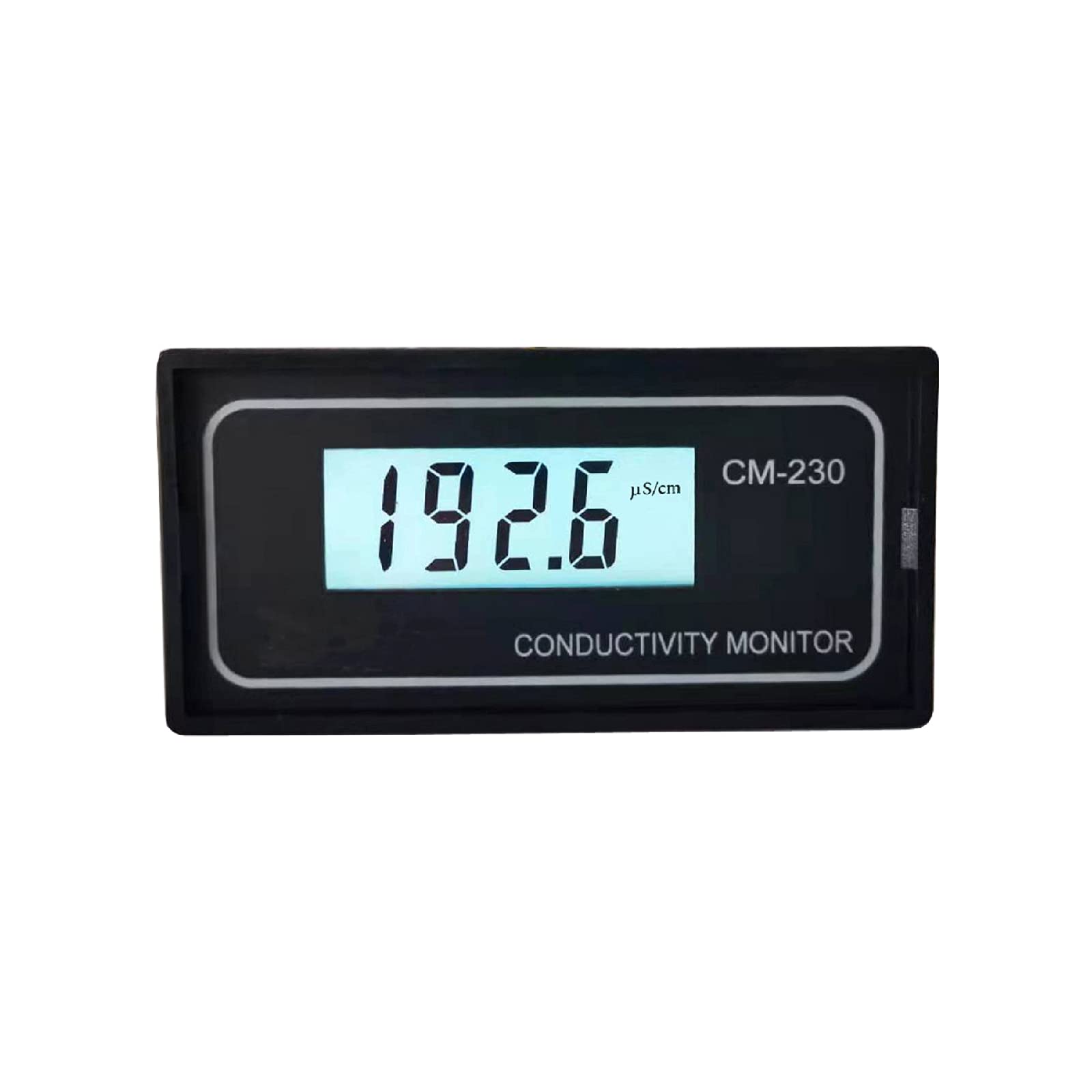 VGongTech Conductivity Monitor with Plastic Electrode Pin&Plug CM-230 Conductivity Tester Meter Electronic Micro Filter 0-2000uS