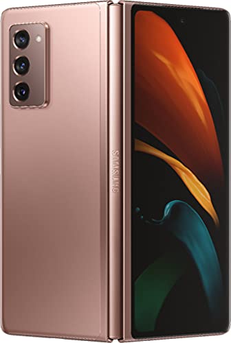 SAMSUNG Galaxy Z Fold 2 5G F916U | Android Cell Phone | 256GB Storage | Smartphone Tablet | 2-in-1 Refined Design, Flex Mode | AT&T Locked - (Renewed)