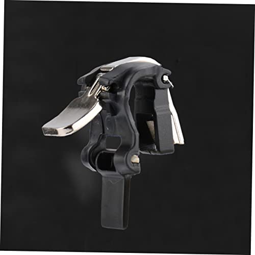 ULDIGI Black Buttons 1 Pair Artifact Fire Button S Mobile Conter for Phone Shooting Tool Chicken- Assist Eat Games Chicken Eating Metal Trigger Aim Gaming Black Game Quick Shooter Push Button