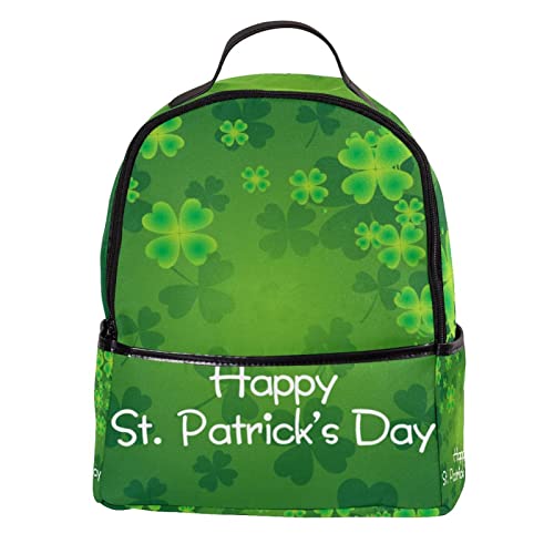 VBFOFBV Travel Backpack, Laptop Backpack for Women Men, Fashion Backpack, Green Happy St. Patrick'S Day