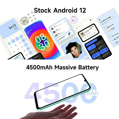 Ulefone Unlocked Smartphone, Note 14 Pro (4+64GB) Android 12 OS, 6.52β Screen Unlocked Cell Phones, 4500mAh Battery, 13MP+5MP Camera, 4G Dual SIM, 3-Card Slots, Ultra-Slim Lightweight Phone- Purple
