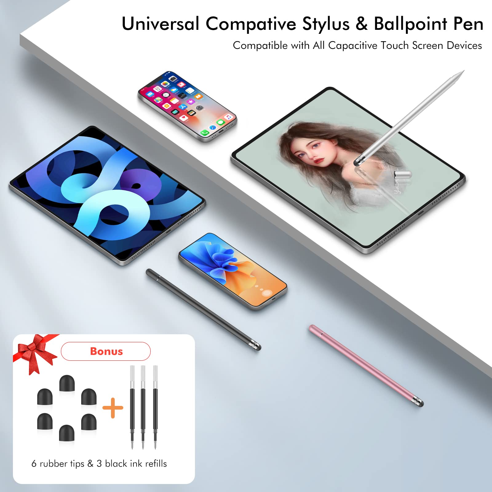 Replacement Tips for Apple Pencil 2nd Generation 4pack