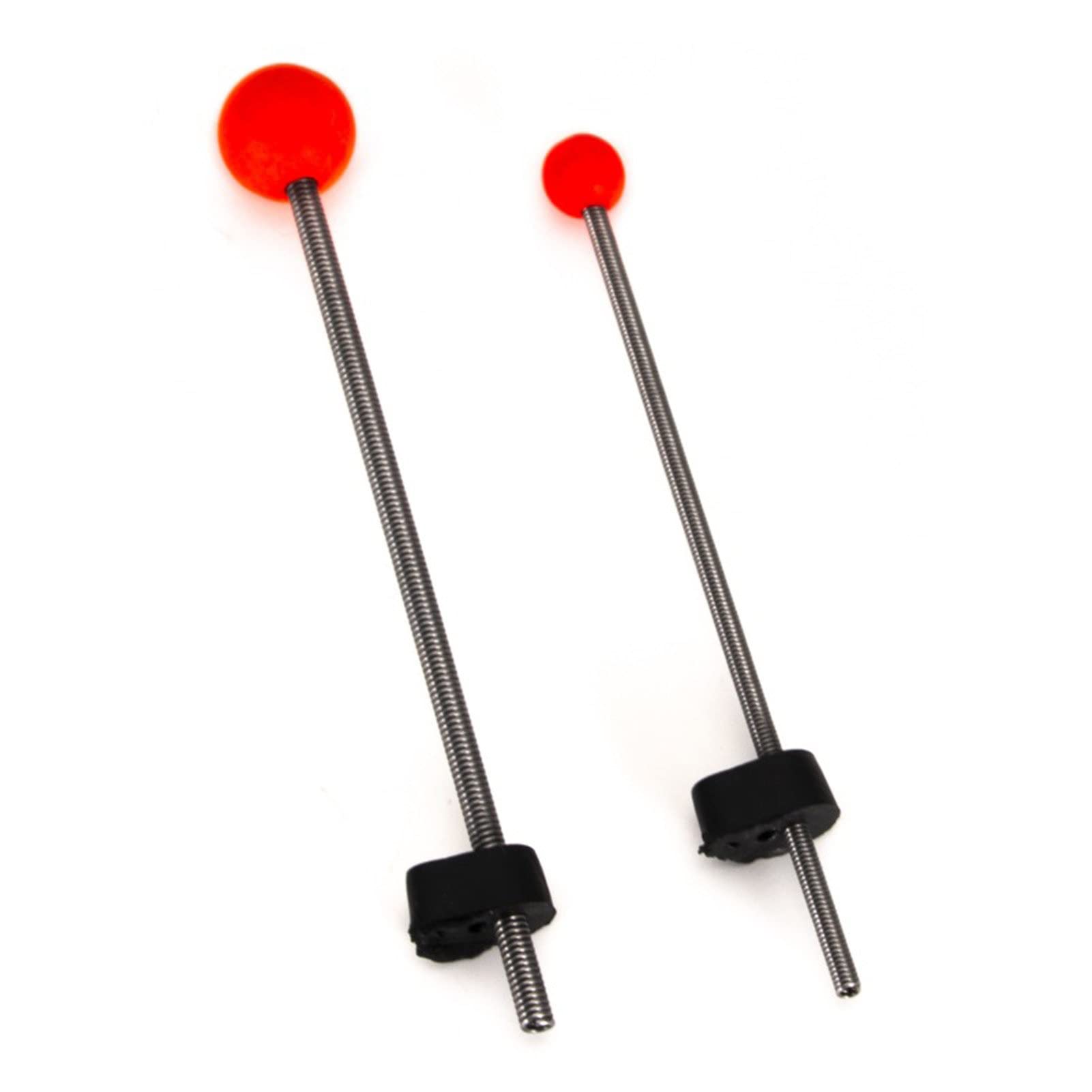 Hislaves Ice Fishing Tool,5Pcs Portable Red Ball Spring for Outdoor Winter Ice Fishing Rod Tools Equipment