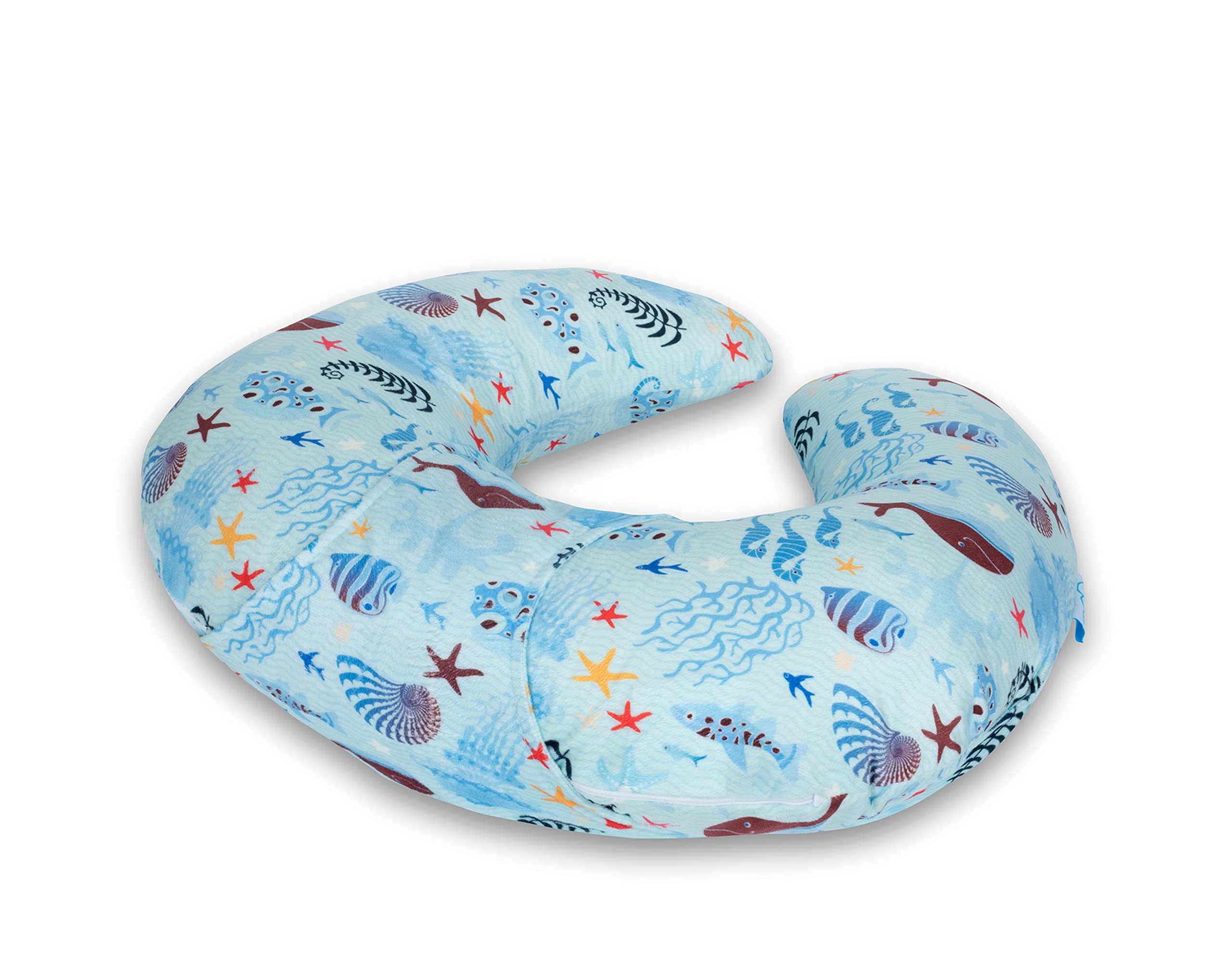 Nursing Pillow Nest Supporting Best Breastfeeding Pillow Gifts for Mom Registry Must Have Removable Washable Cotton Cover