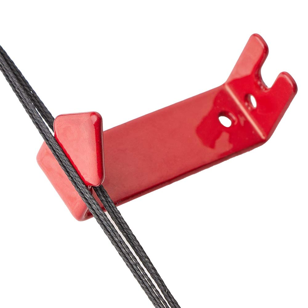 Huntingdoor Bowstring Separator and Bowstring Serving Thread Peep Sight Installer Archery Bow String Separator Quick Splitter for Compound Bow