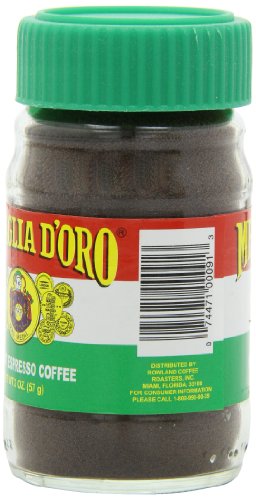 Medaglia D'Oro Espresso Style Instant Coffee, 2 Ounces (Pack of 12)
