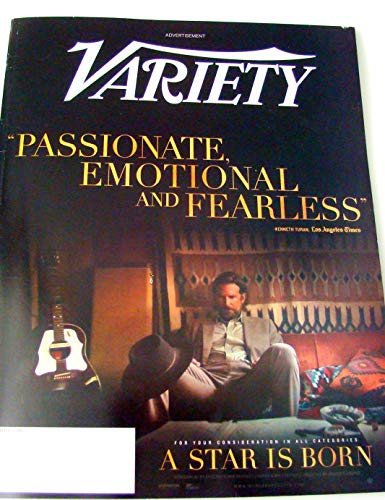 VARIETY MAGAZINE, PASSIONATE EMOTIONAL AND FEARLESS NOVEMBER, 27th 2018