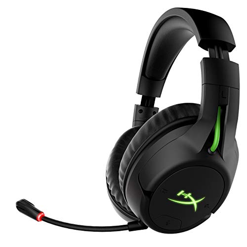 HyperX CloudX Flight β Wireless Gaming Headset, Official Xbox Licensed, Compatible with Xbox One and Xbox Series X|S, Game and Chat Mixer, Memory Foam, Detachable Noise-Cancellation Microphone