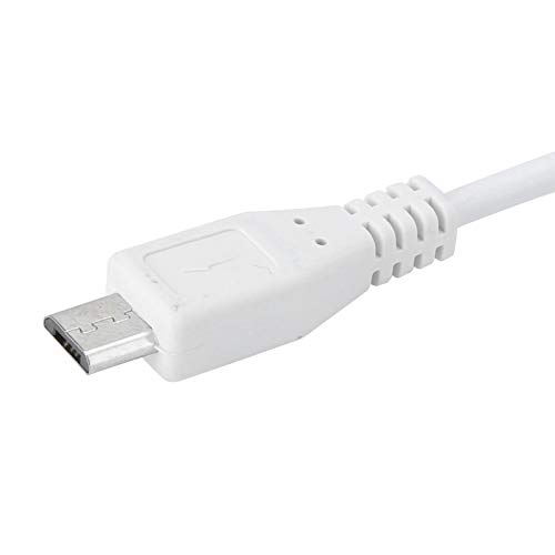 Micro USB to RJ45 Ethernet Adapter, Automatic Switch Half or Full Duplex USB 2.0 Network Card Adapter Gigabit for Linux for Raspberry Pi Zero 1.3/W Motherboard