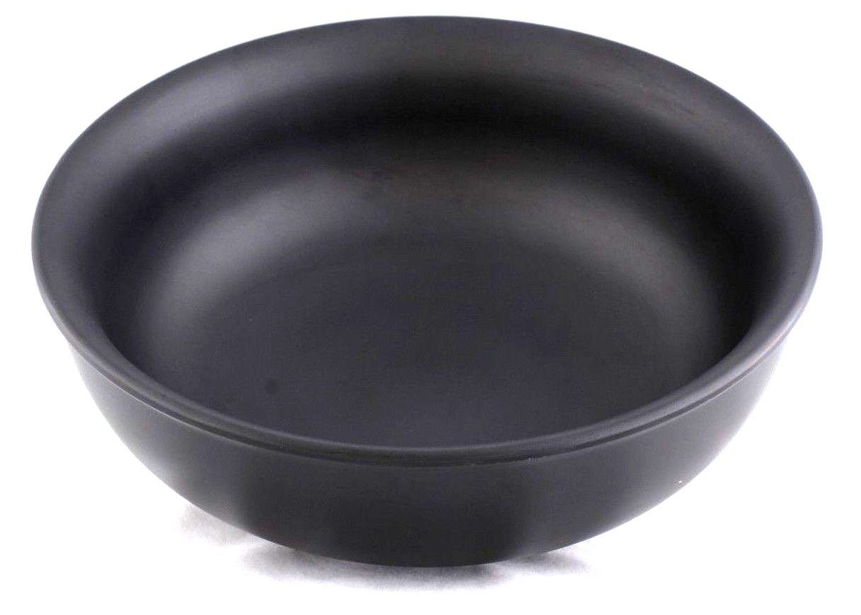 Lucky Star Melamine Round Bowls Set Ramen Vietnam Pho Noodles Soup Bowls, 8-1/16"dia. X 3-1/16” H (Capacity: 48 oz), Black (24)