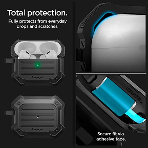 Spigen Tough Armor (MagFit) Designed for iPhone 14 Pro Max Case and Tough Armor Designed for AirPods Pro 2nd Generation Case
