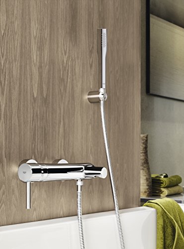Grohe 27400000 Euphoria Cosmopolitan Stick Hand Shower - 1 Spray, Starlight Chrome