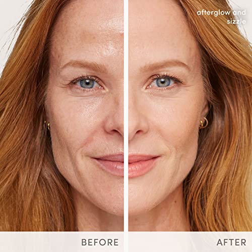 jane iredale Glow Time Bronzer Stick | Creates a Sculpted, Sun-kissed Look | Infused with Natural Ingredients and Skin-boosting Botanicals - Sizzle
