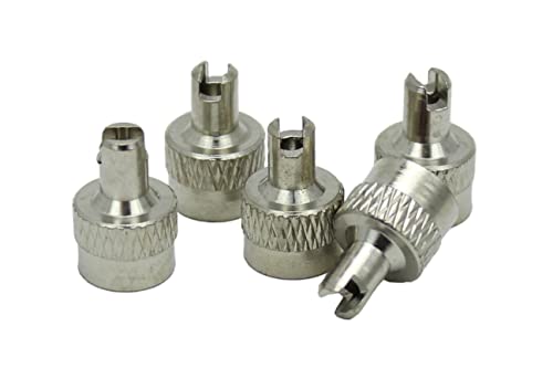 Milton S-437 TR VC 2 Screwdriver Type Valve Cap - Box of 5