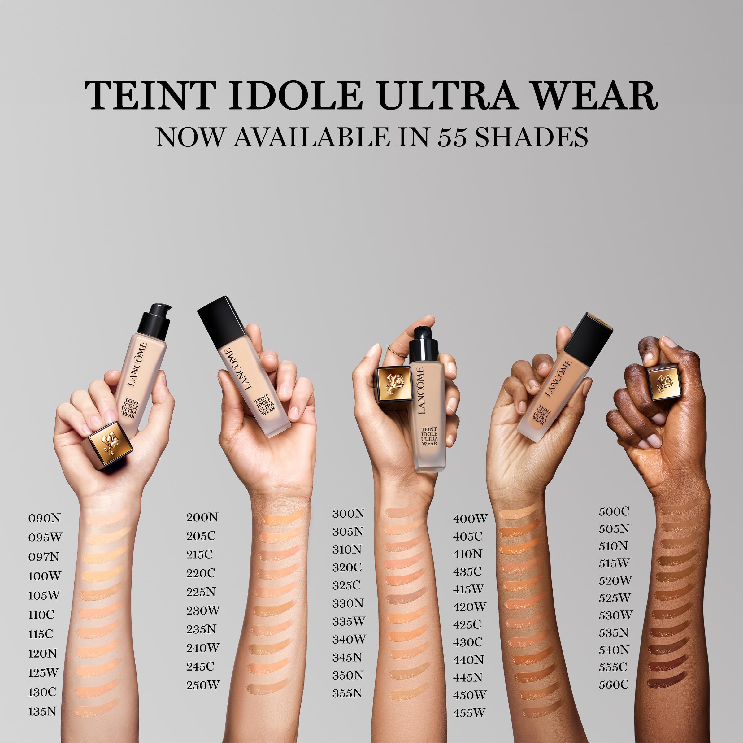 Lancôme Classic Teint Idôle Ultra Wear Full Coverage Foundation - Lightweight & Oil-Free With Natural Matte Finish - Up To 24H Wear - 215 Buff Neutral