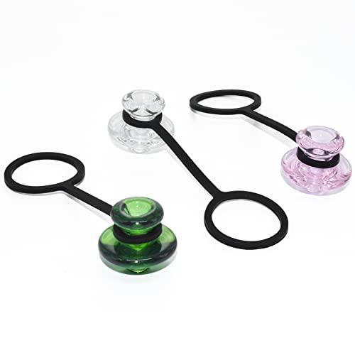 Replacement Accessory Part,Universal Cover with Silicone Case,Green/Pink/Clear (3 PCS)